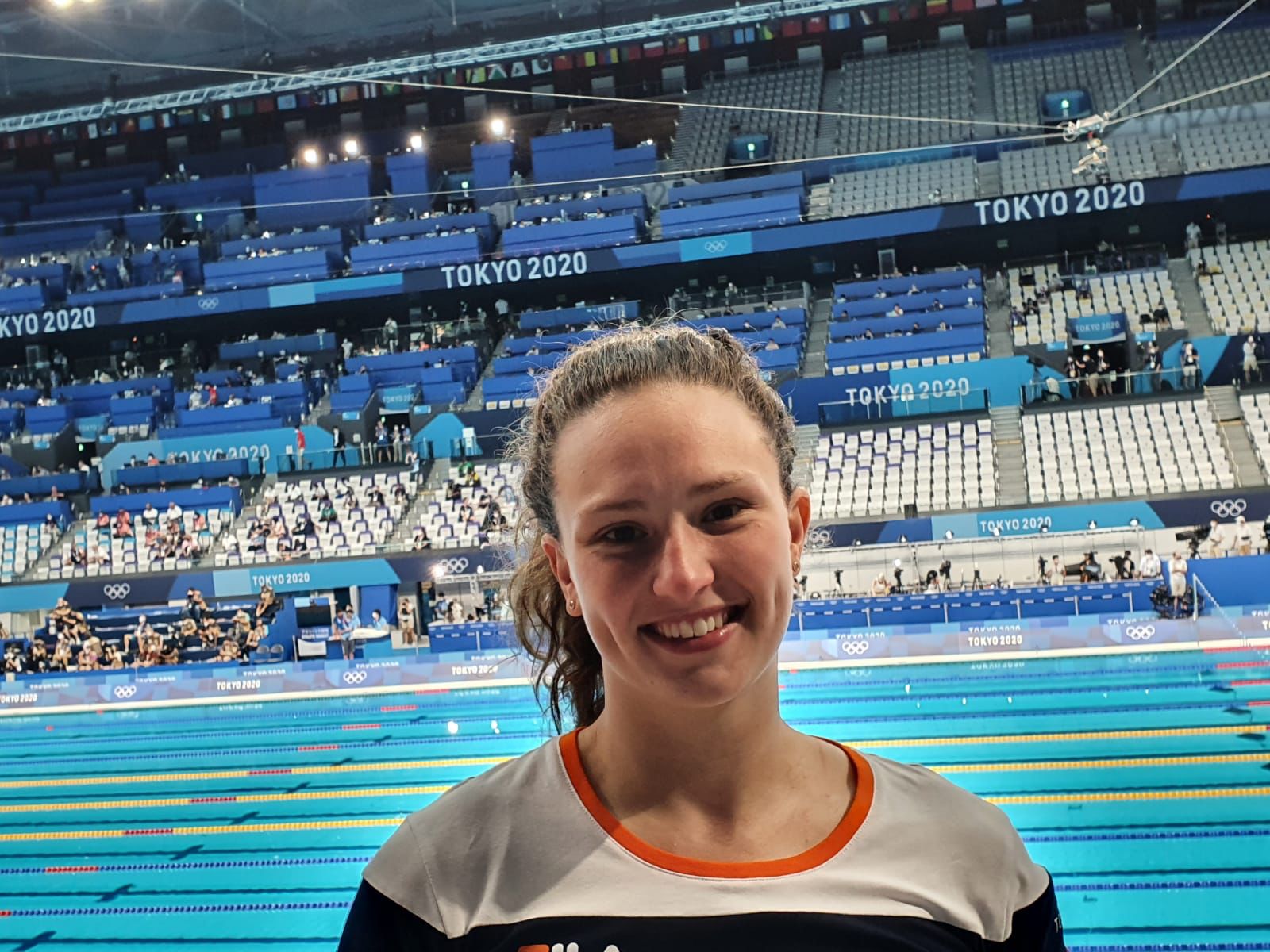 Fontysstudent Kim Busch zwemt zich naar het WK