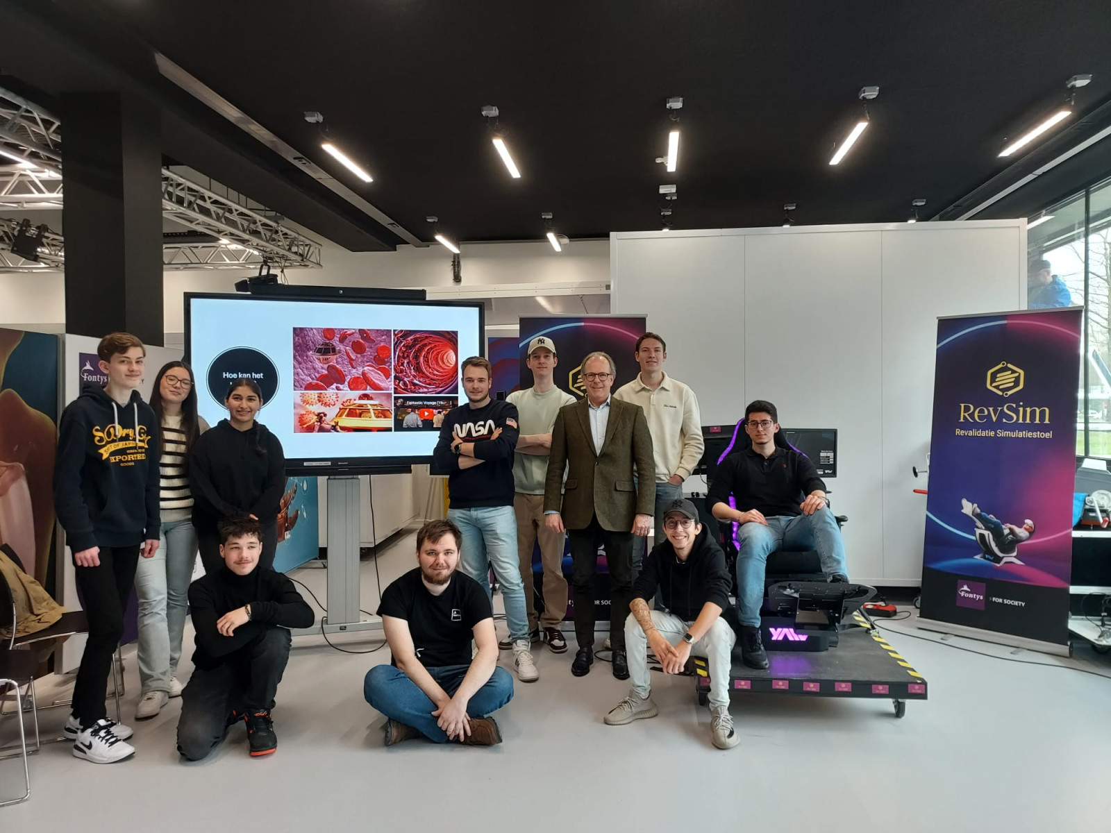 Simulatiestoel brengt gamen en revalidatie samen