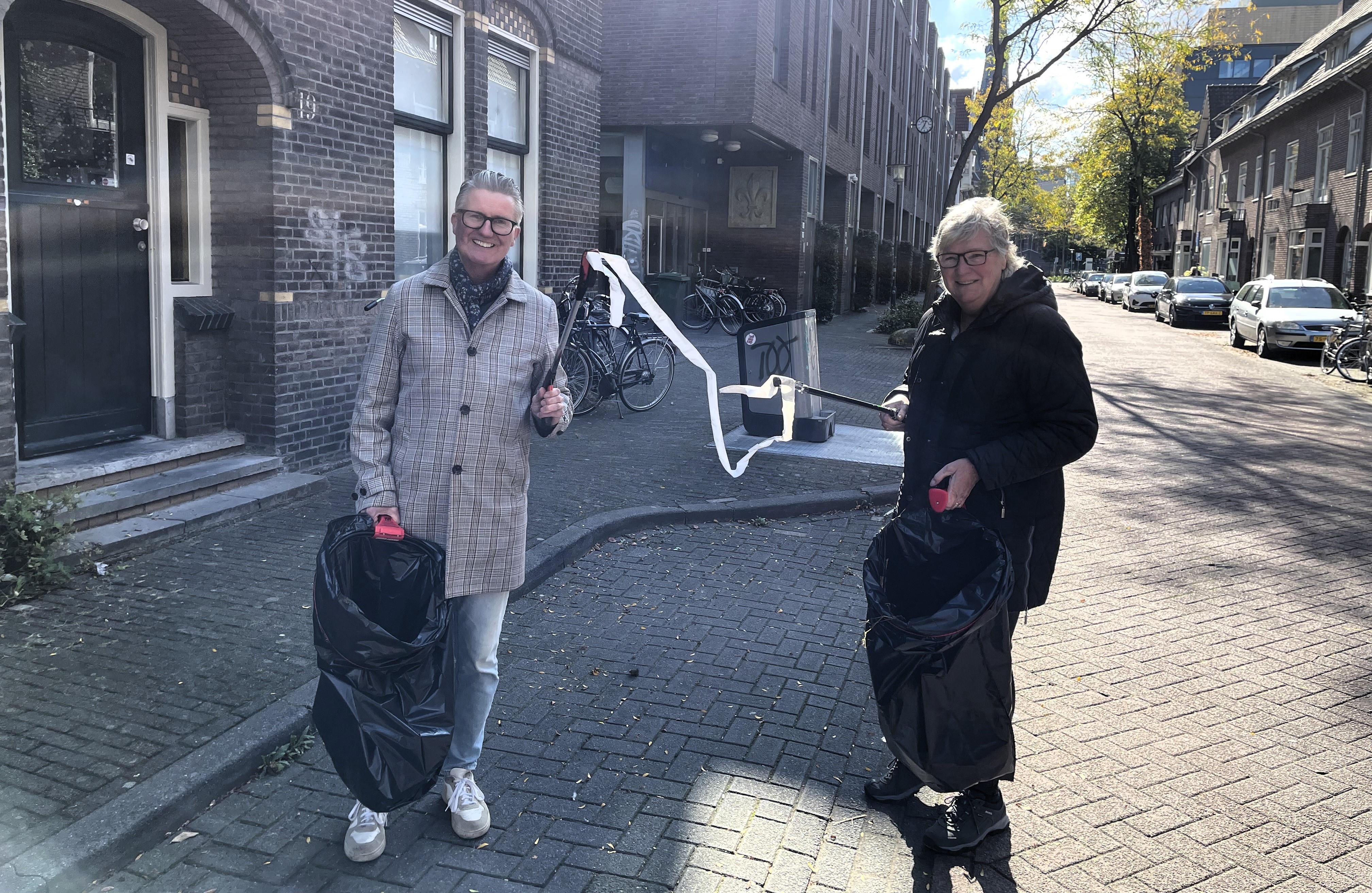 Kletsen, wandelen en ruimen: drie vliegen in één klap