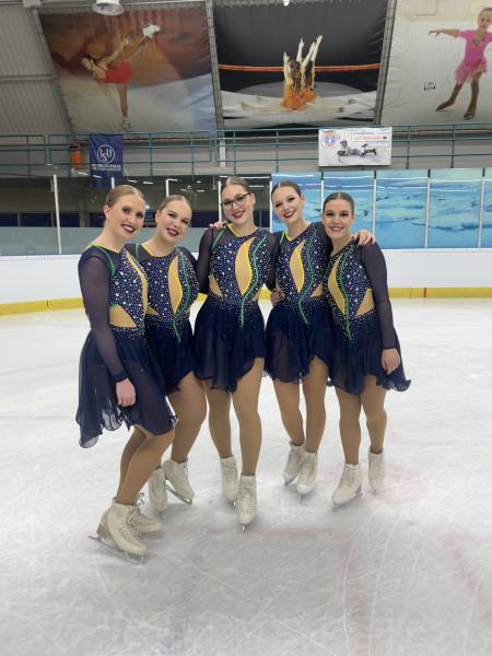 Student Lisanne naar WK synchroon schaatsen