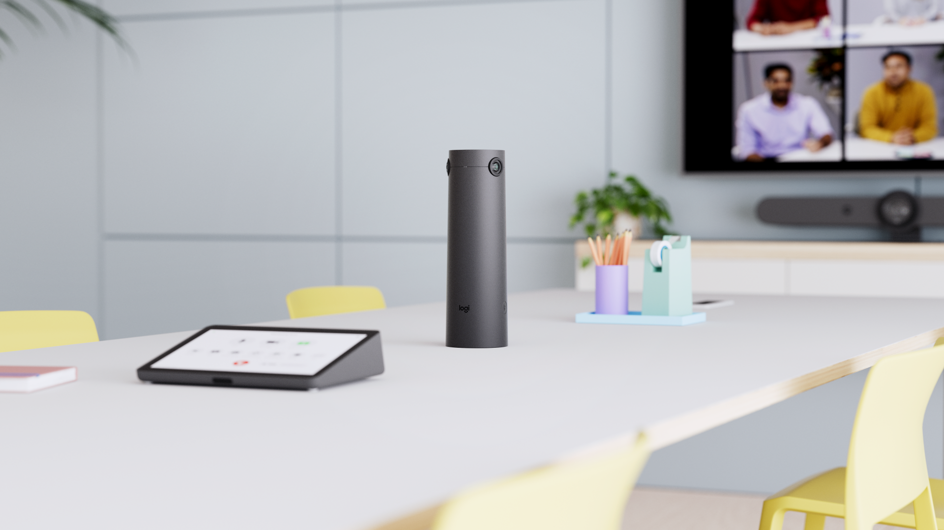 AI-drivet multikamerasystem Logitech Sight för hybridmöten