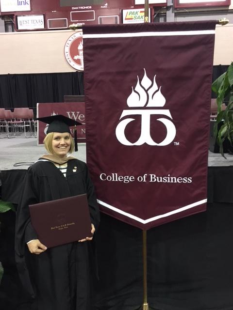 NJPA's Anna Gruber Earns MBA from West Texas A&M University
