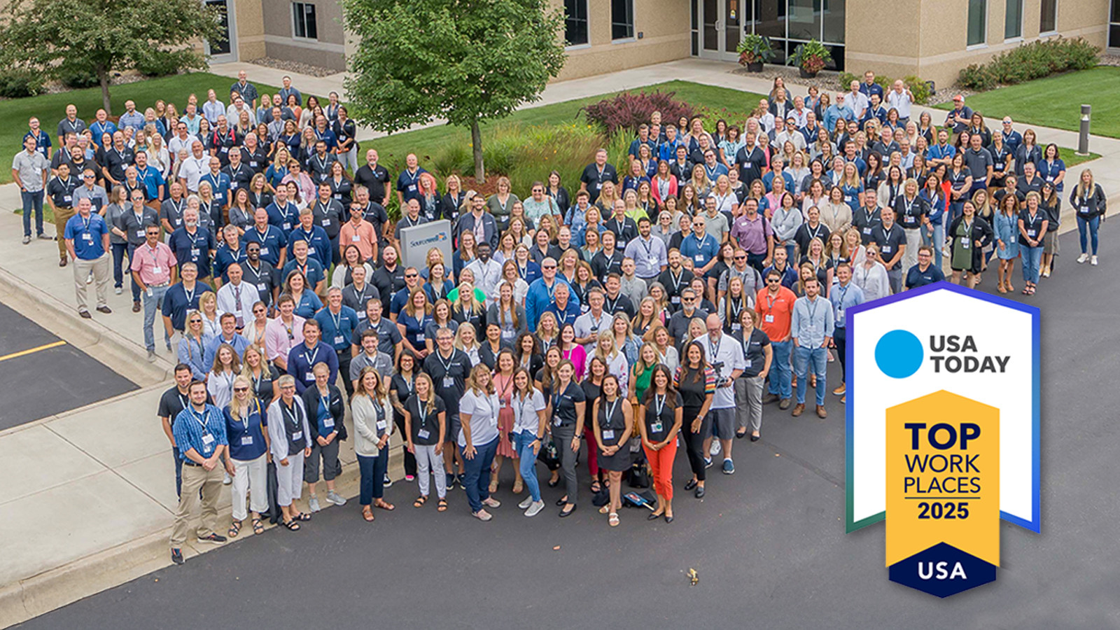 USA TODAY Names Sourcewell a 2025 Top Workplace