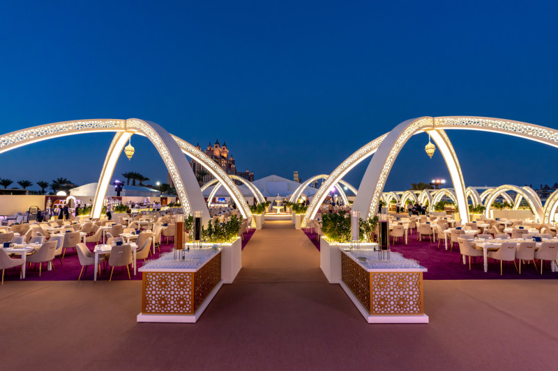 The Iconic Asateer Tent Returns To Atlantis, The Palm With A New Garden Terrace, Offering Guests ...