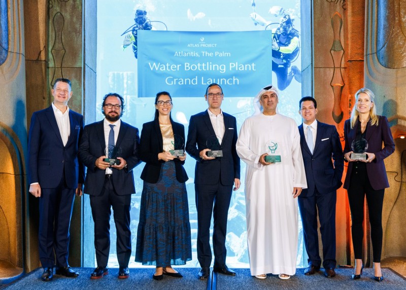 Atlantis, The Palm Unveils A New On-Site Water Bottling Plant Which ...