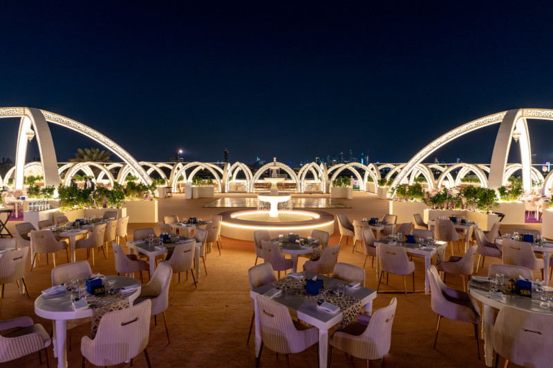 The Iconic Asateer Tent Returns To Atlantis, The Palm With A New Garden Terrace, Offering Guests ...