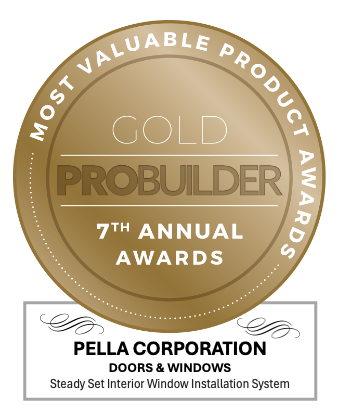 Gold Standard: Pella’s Steady Set™ Recognized as an Industry MVP