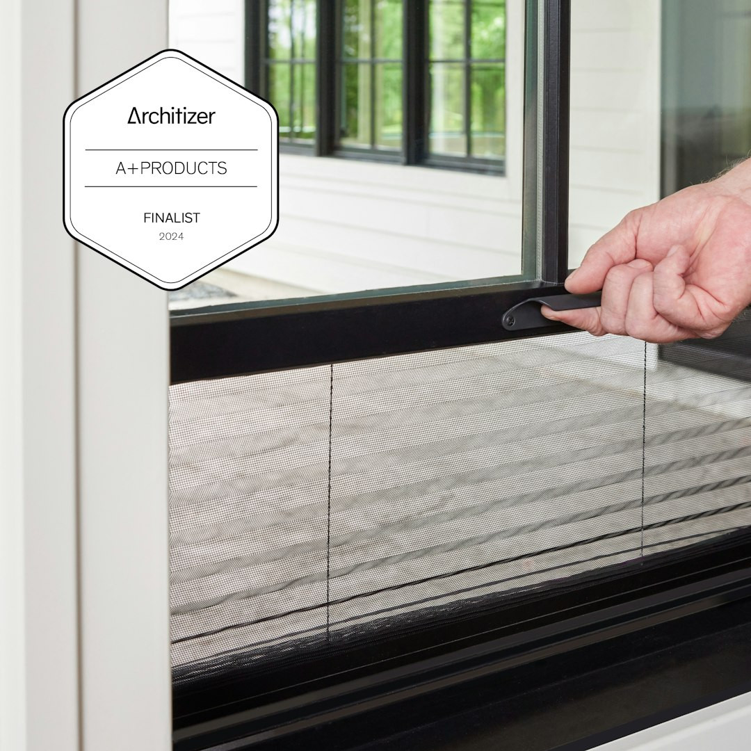 Pella’s Hidden Screen is a Finalist in 2024 Architizer A+Product Awards