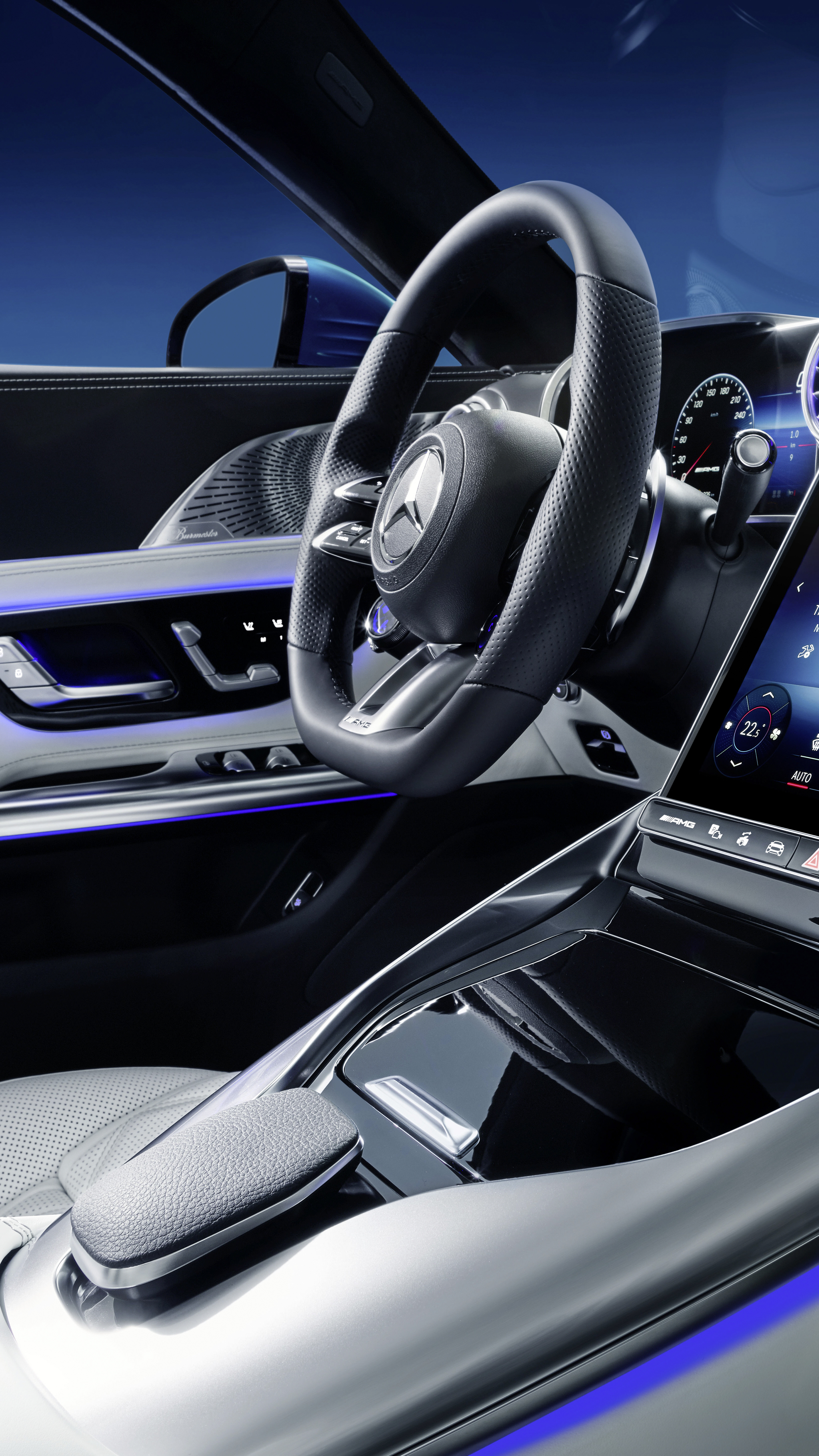 Design interior exclusivo do novo Mercedes-AMG SL