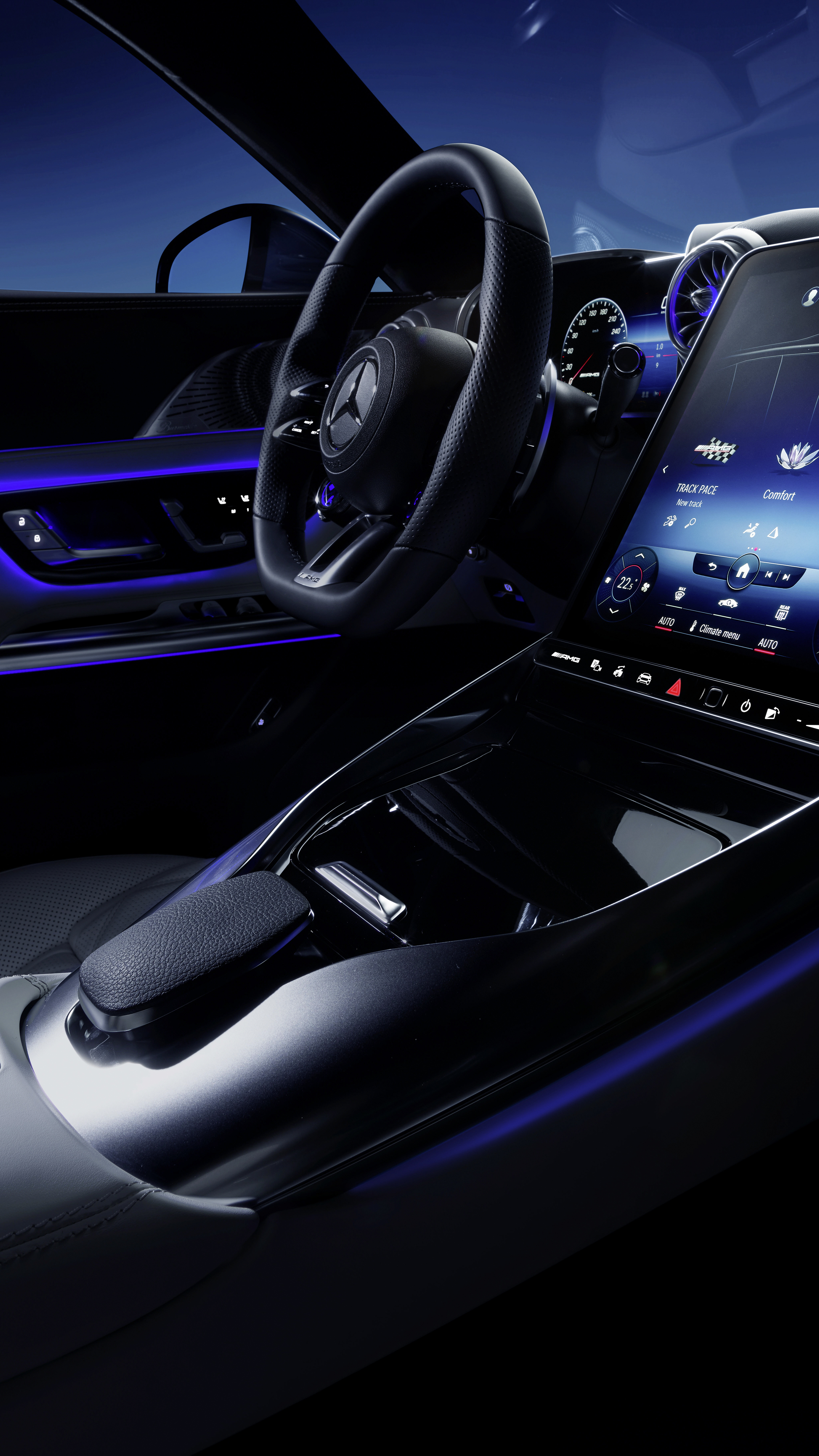 Design interior exclusivo do novo Mercedes-AMG SL