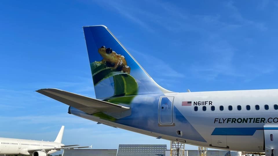 Frontier Airlines Introduces Bori the Coquí Llanero Plane Tail to Honor ...