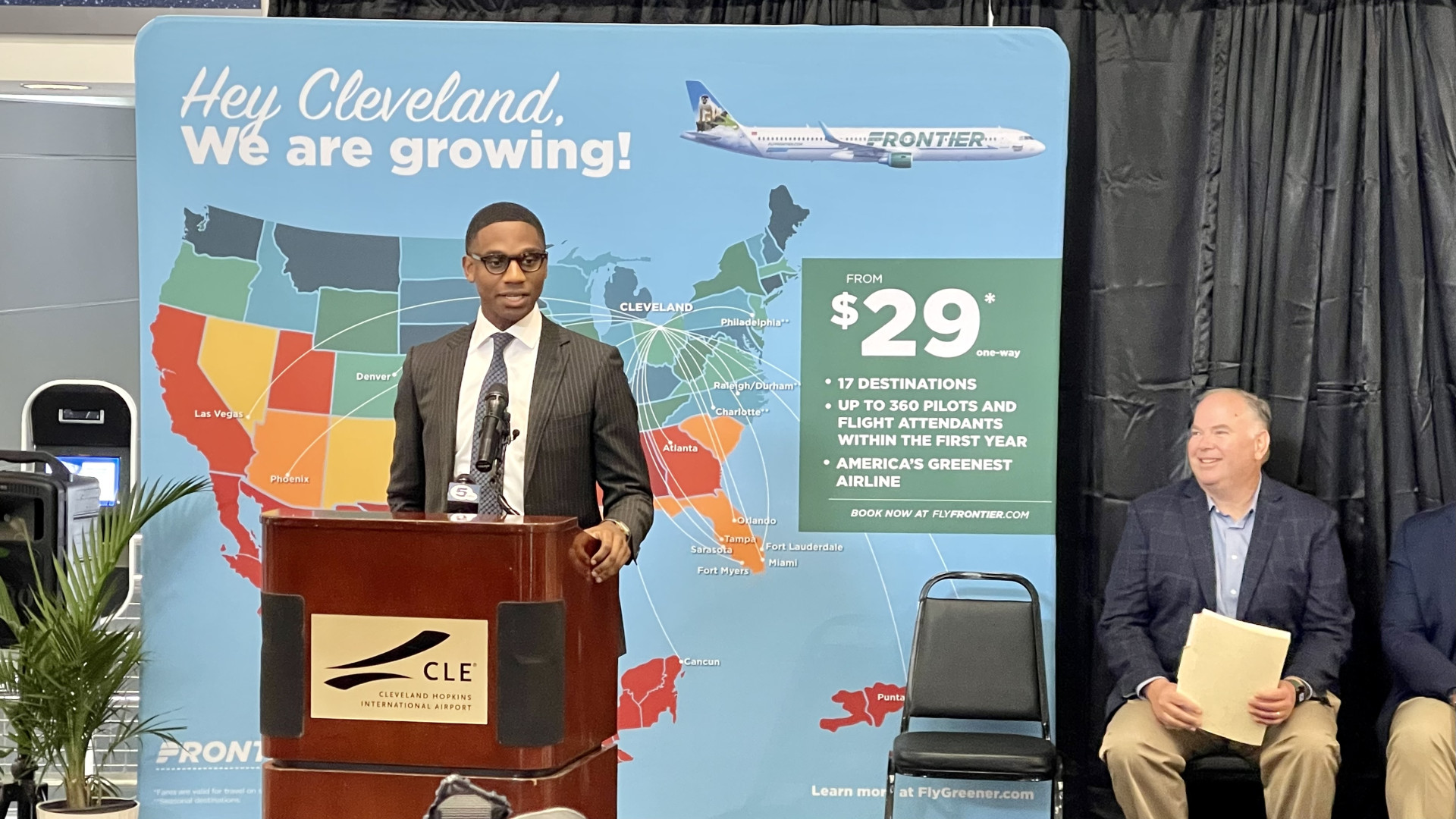 Frontier Expansion at CLE