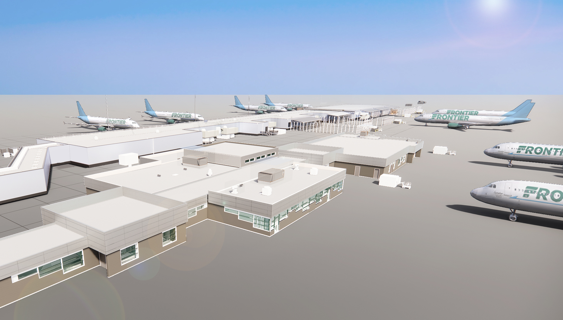 Frontier Airlines Announces Details of Proposed 14-Gate Facility at ...