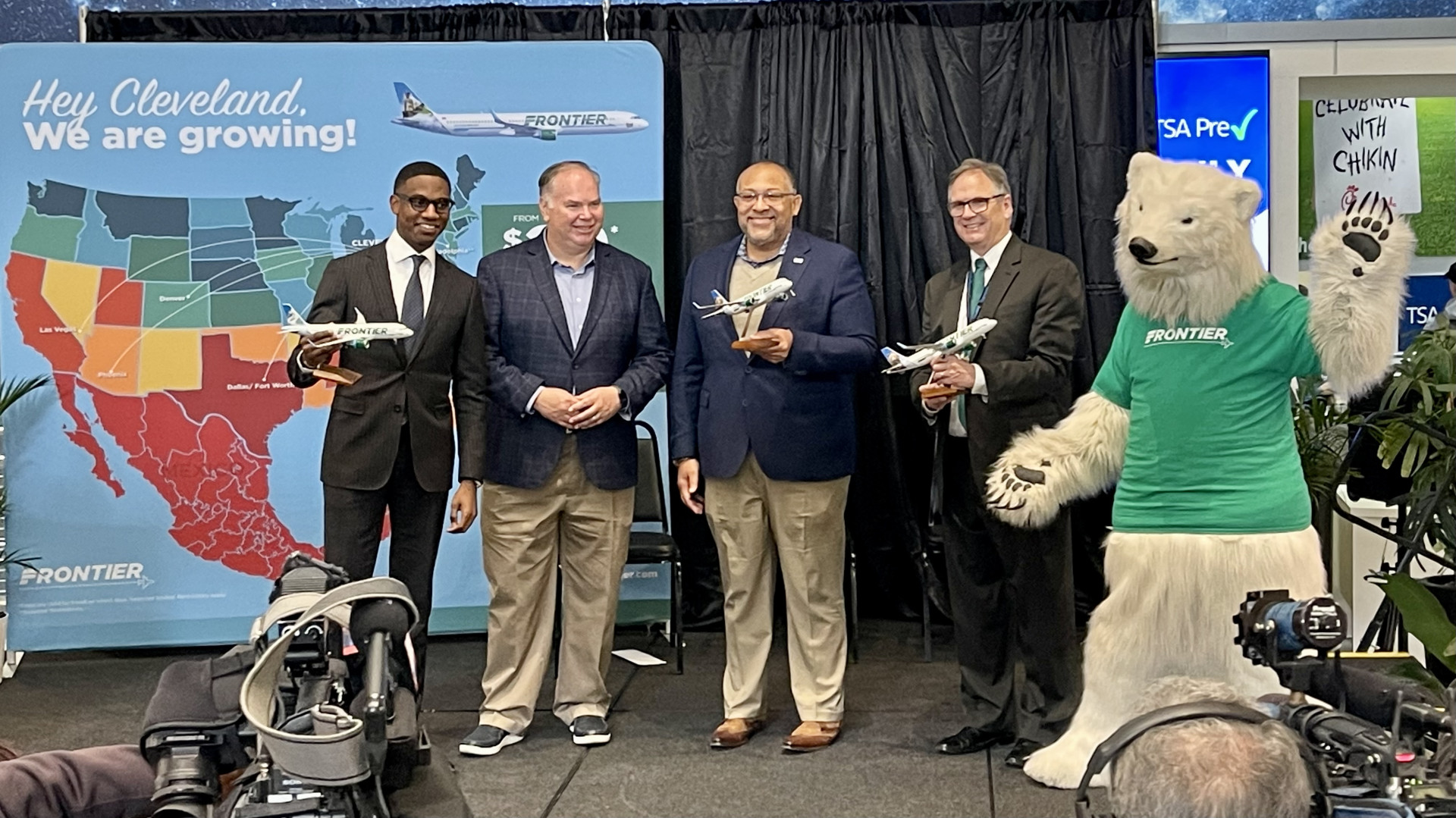 Frontier Expansion at CLE