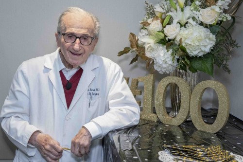 Cedars-Sinai Doctor Celebrates 100th Birthday on the Job