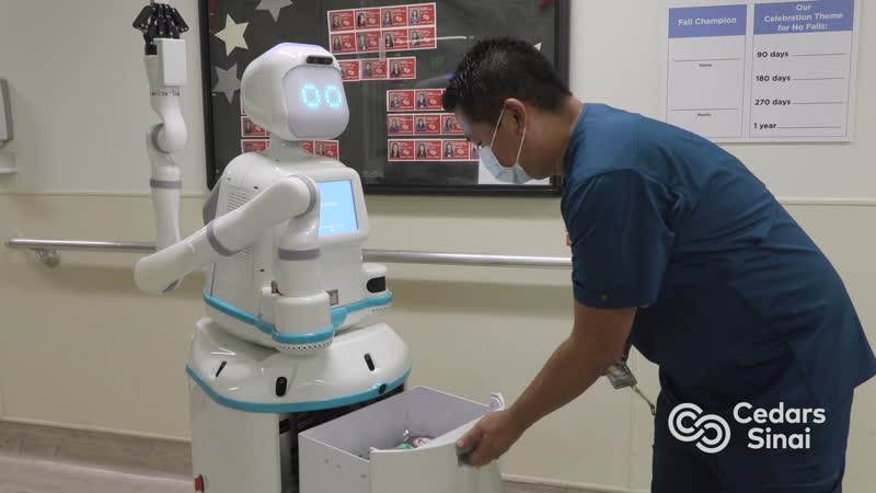 Robots Help Nurses Get The Job Done With Smiles And Beeps