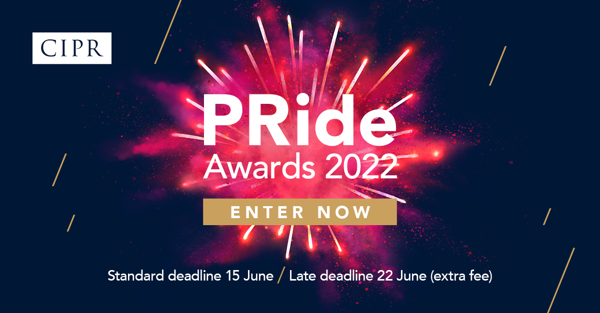 CIPR’s PRide Awards return for 2022 to celebrate outstanding work ...