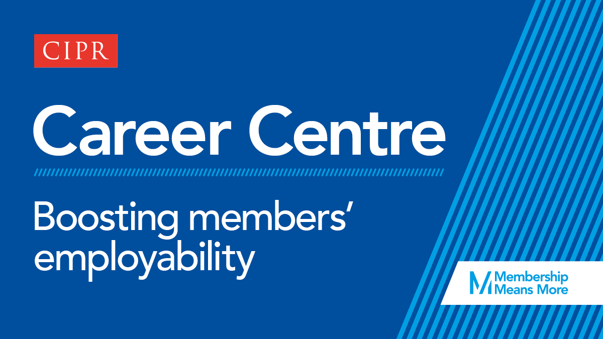 CIPR launches "major new member benefit" - CIPR Career Centre