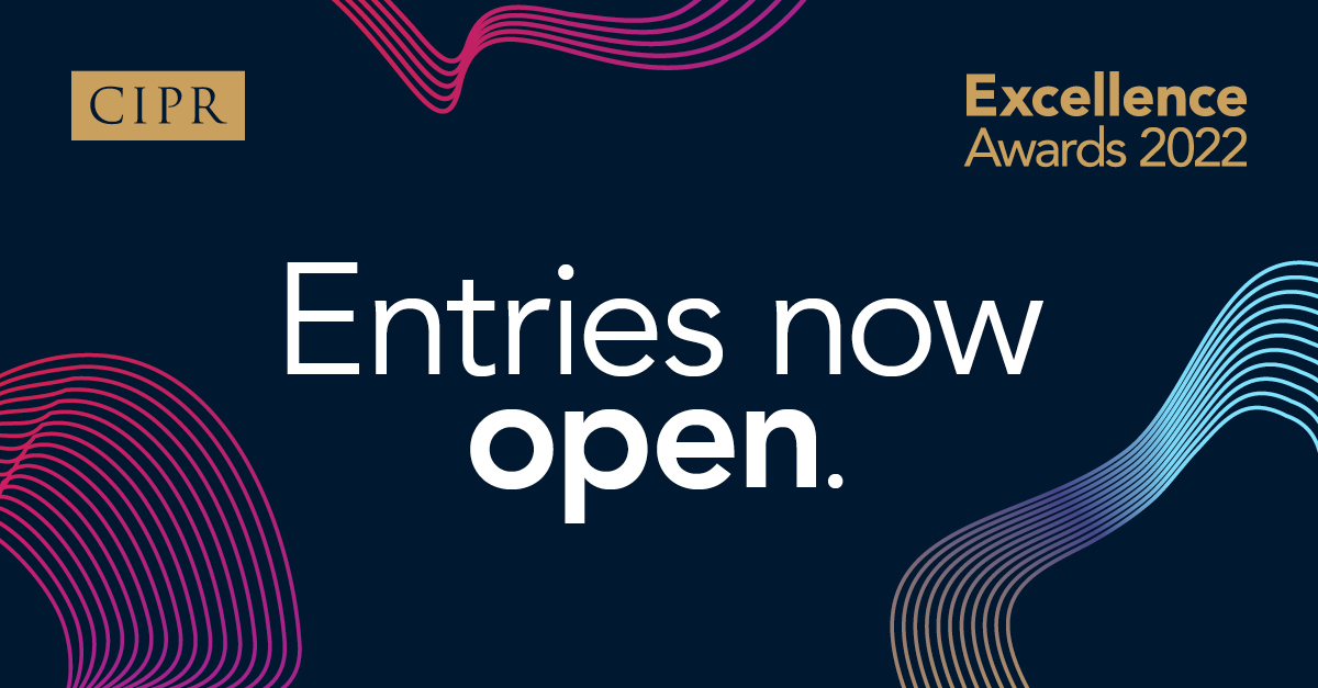 CIPR 2022 Excellence Awards launched and open for entries