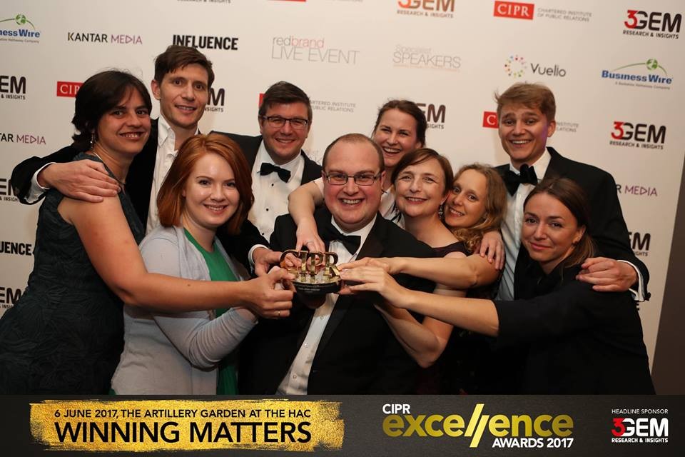 CIPR Excellence Awards 2017 showcase outstanding PR talent