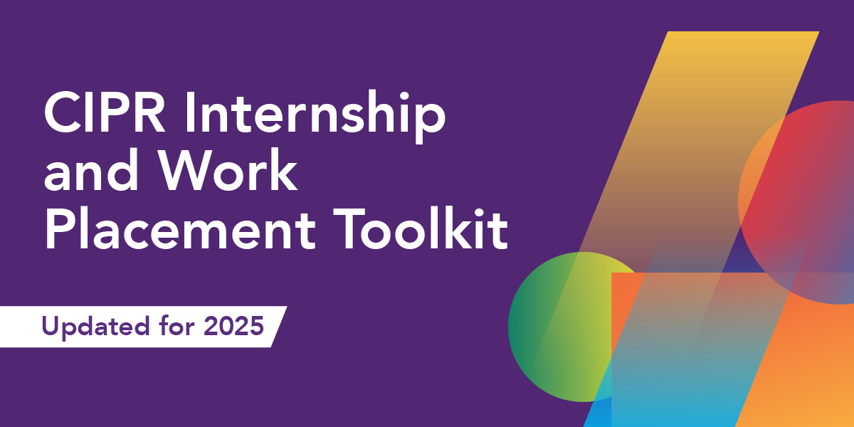 CIPR launches updated Internship and Work Placement Toolkit 2025