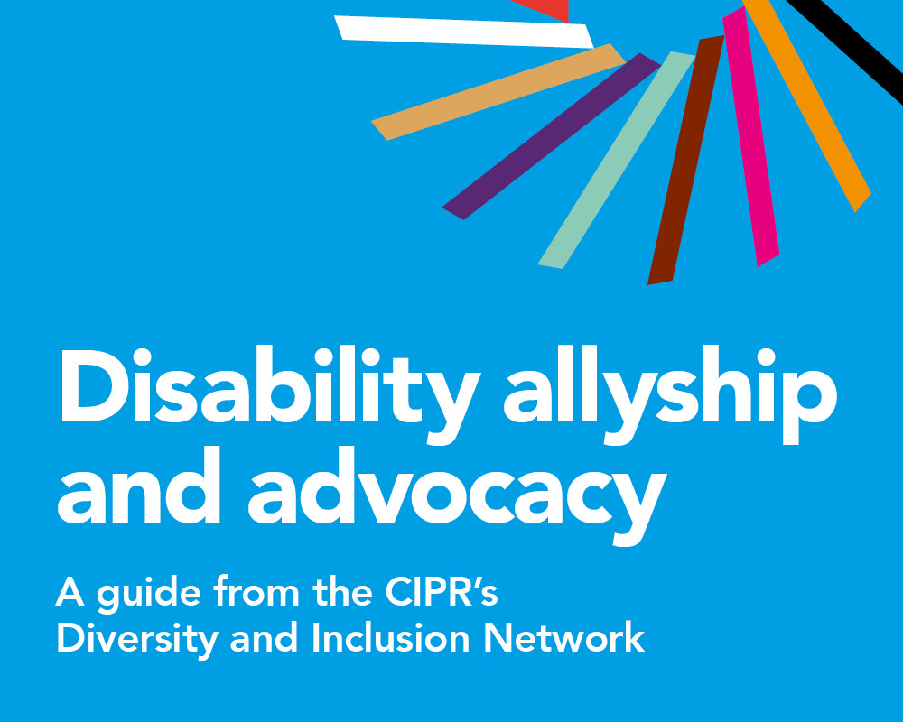 CIPR's Diversity and Inclusion Network release new guide on Disability ...