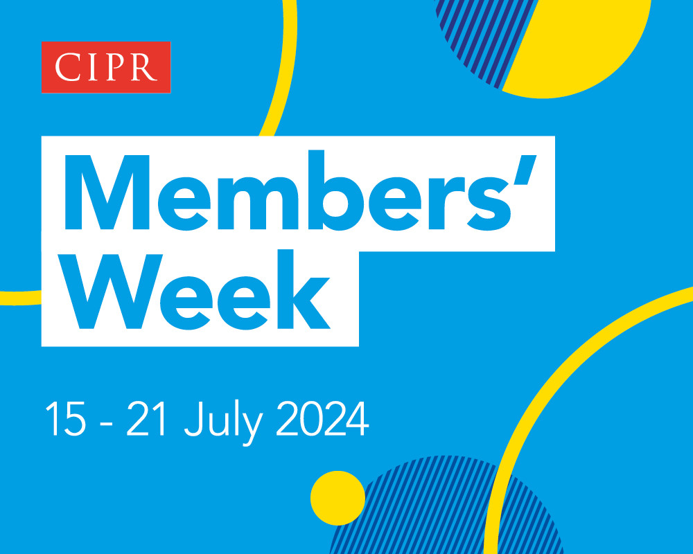 CIPR launches Members' Week 2024 with new webinar series
