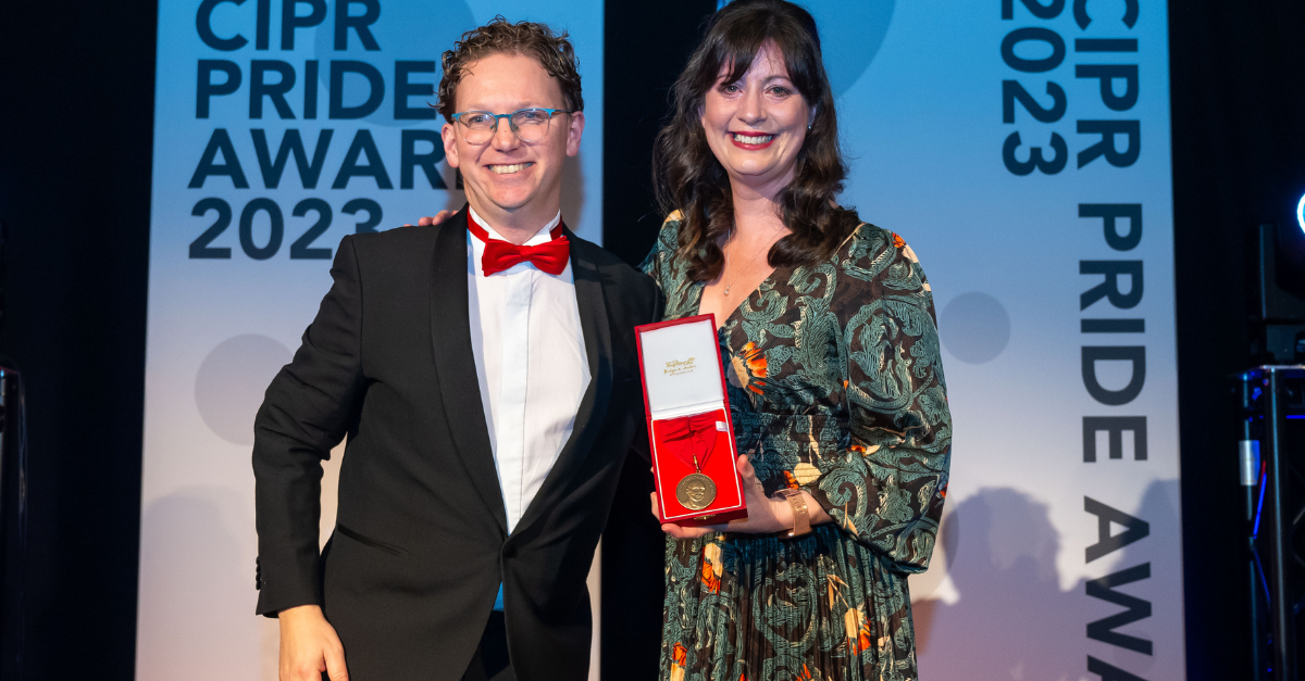 Rhian Moore awarded 2023 CIPR Sir Stephen Tallents' Medal