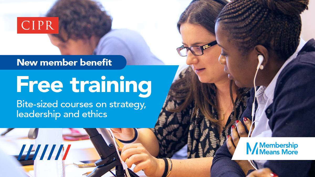CIPR launches new free member training courses