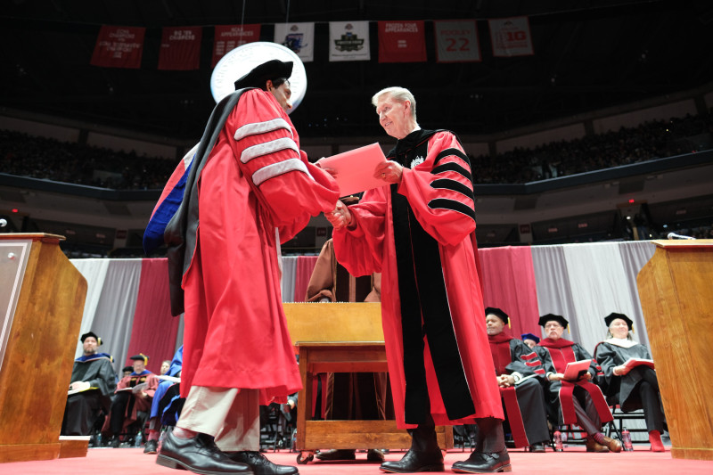 President Walter “Ted” Carter Jr. to graduates: Tell the truth, be ...