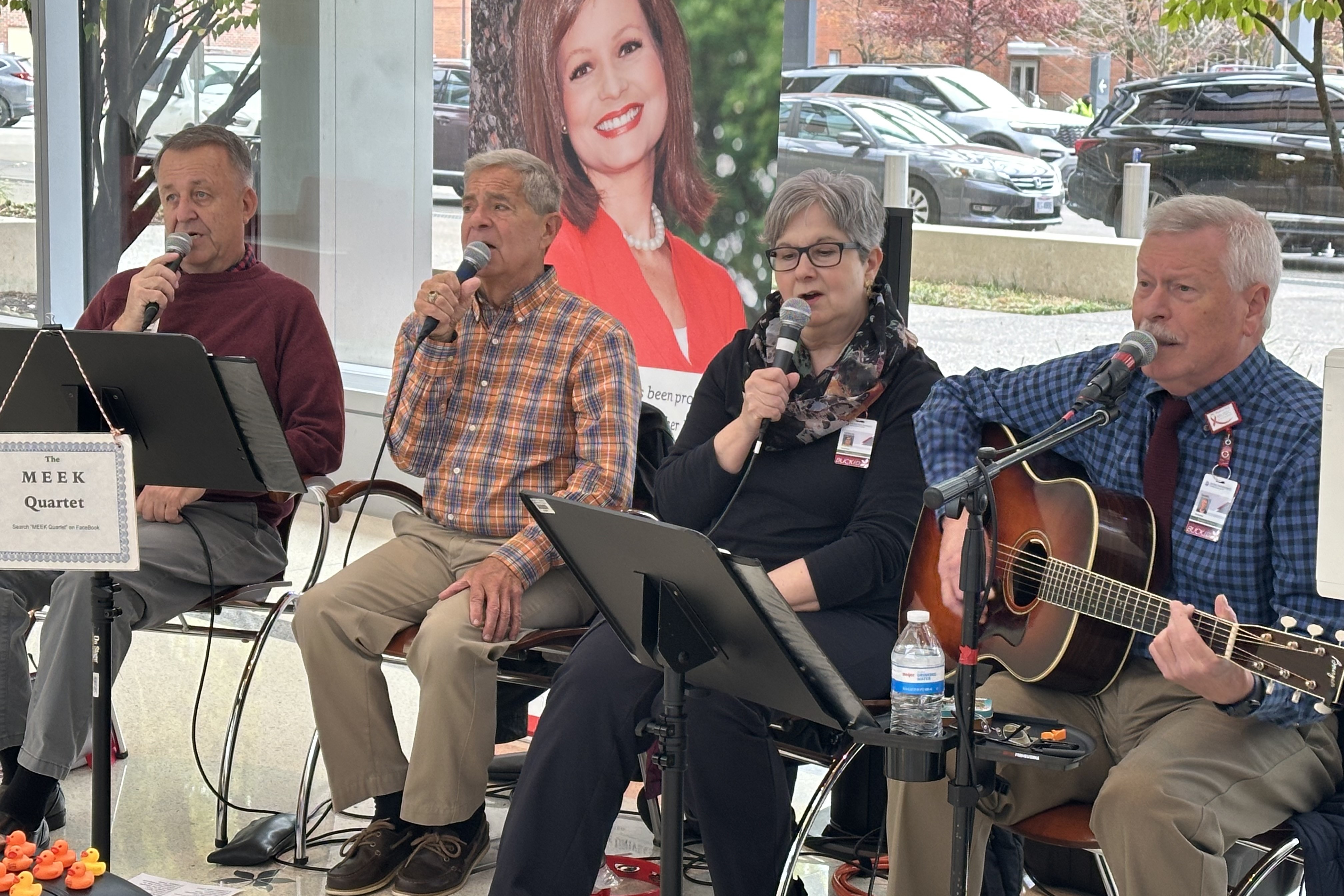 Music at The James soothes pain, worry