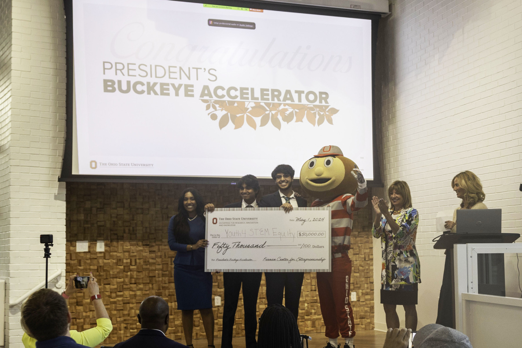 Ohio State President’s Buckeye Accelerator to launch student ventures