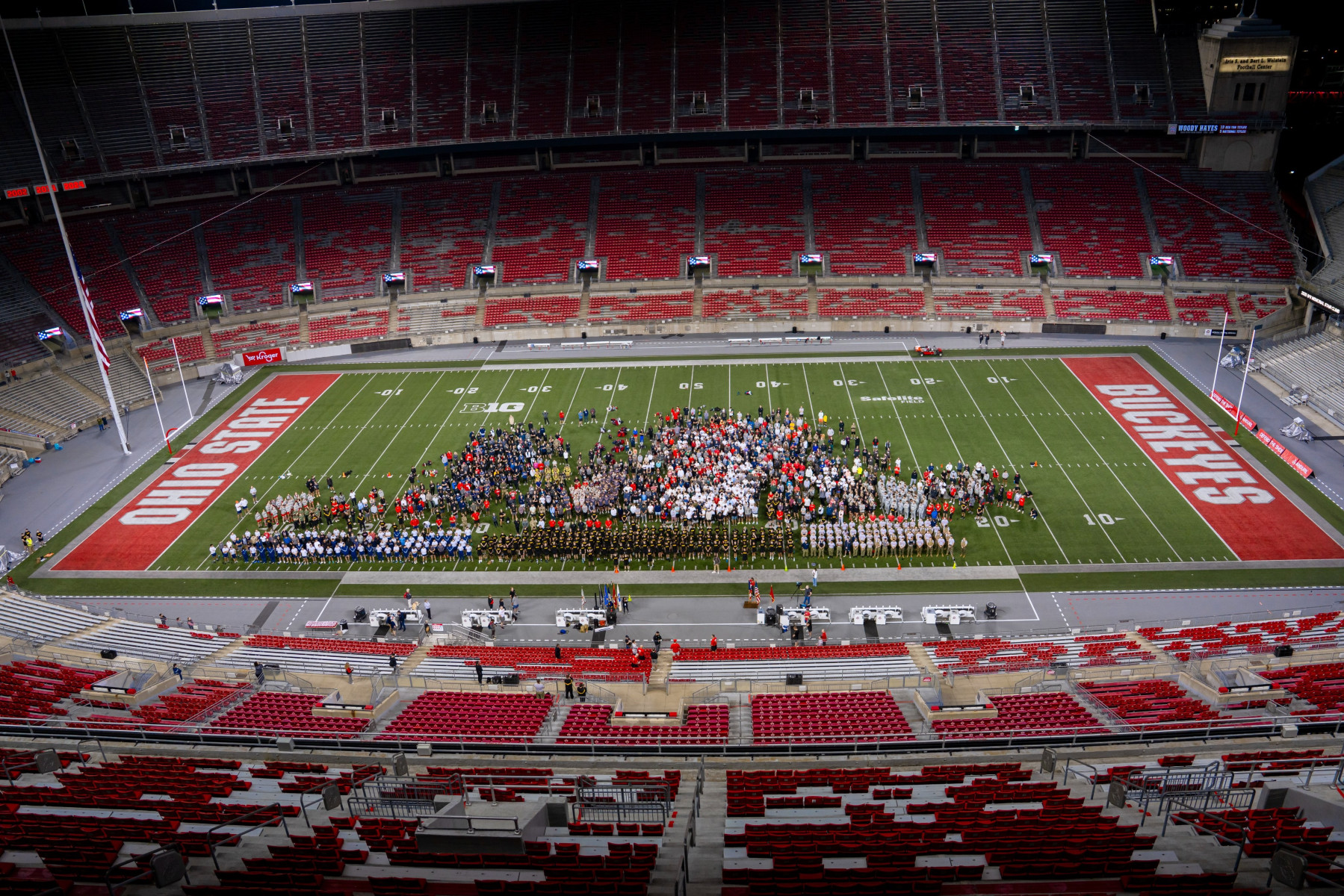 Ohio Stadium hosts annual stair climb to honor victims of 9/11