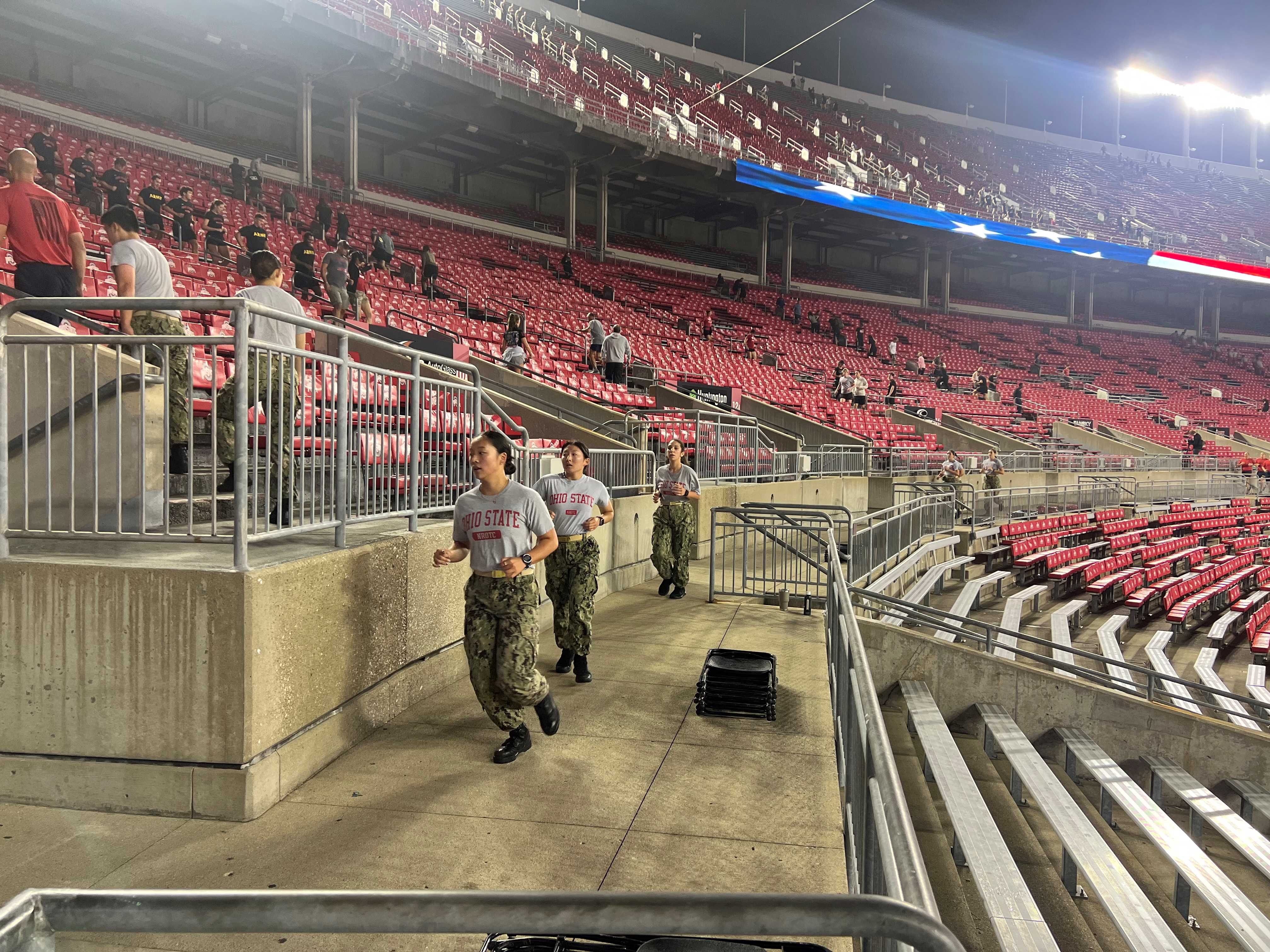 Ohio State community joins stair climb to honor 9/11