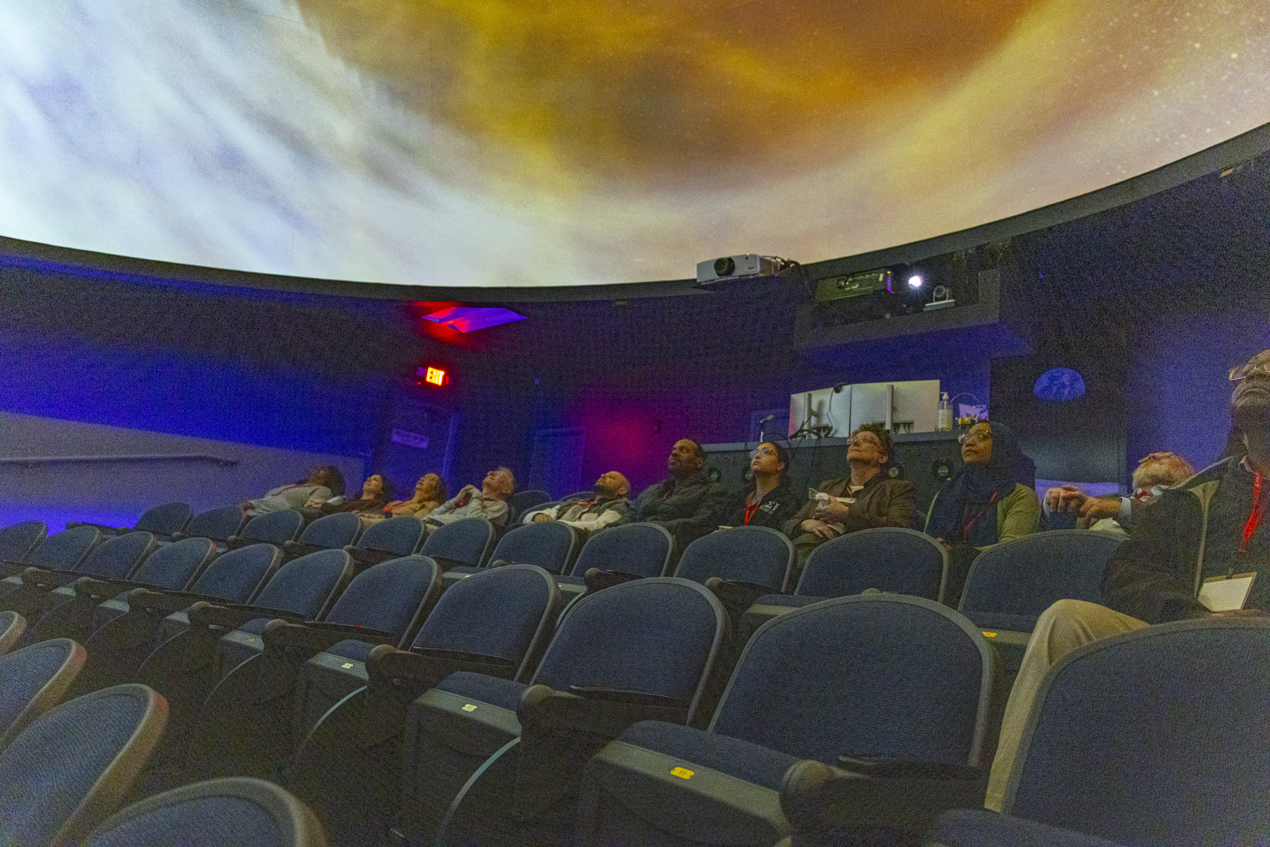 The SciDome planetarium.