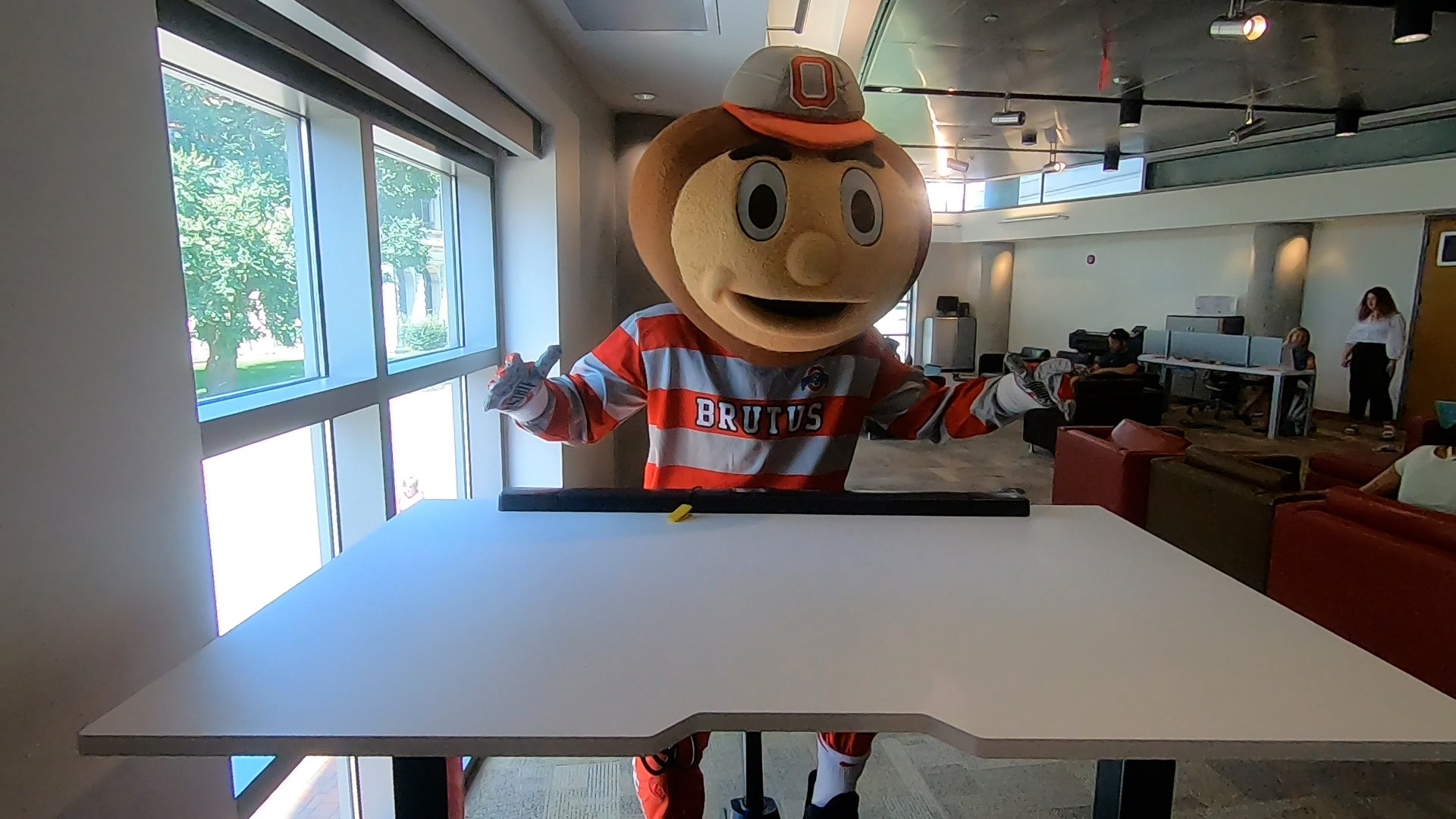 Workout equipment in libraries helps students stay fresh while studying