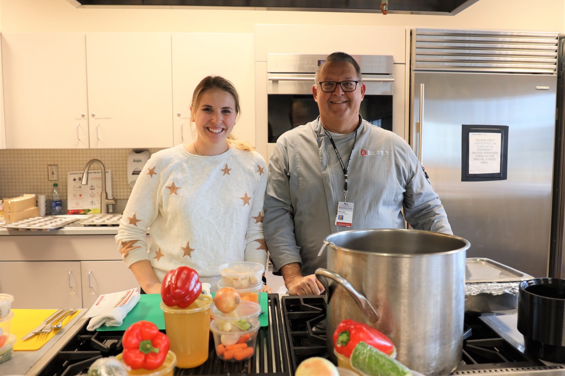 Cameron Carothers (left) and Michael Carnahan