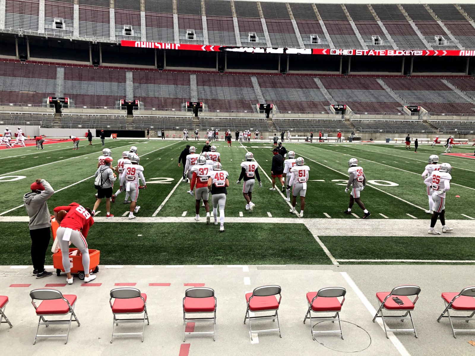 Buckeyes back at Ohio Stadium for open practice