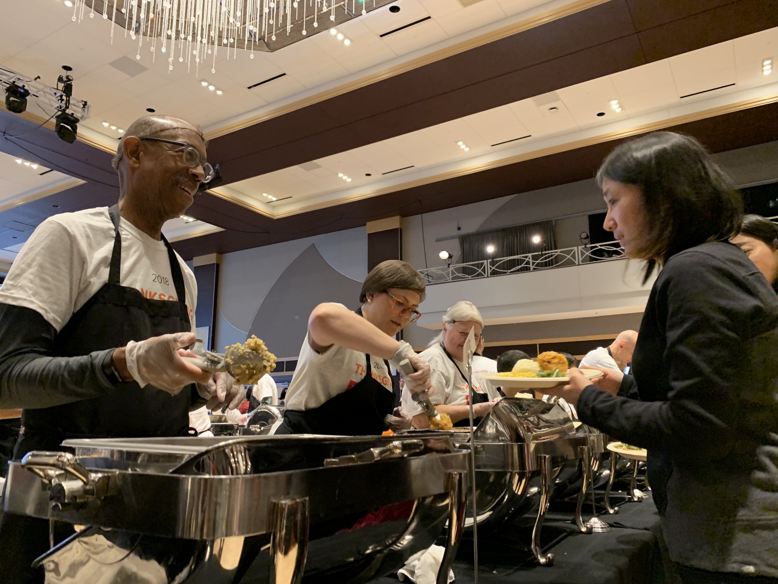 Ohio State hosts one of largest Thanksgiving Day dinners