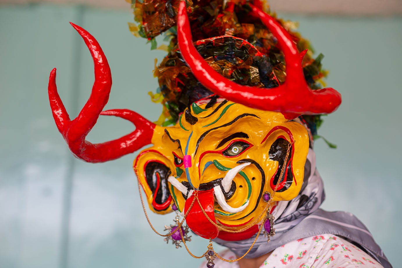 Devil masks offer new perspectives