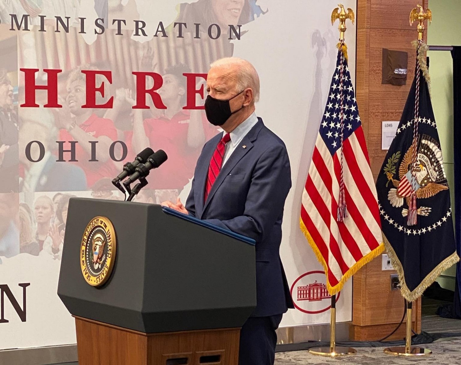 President Biden visits Ohio State Wexner Medical Center to mark ...