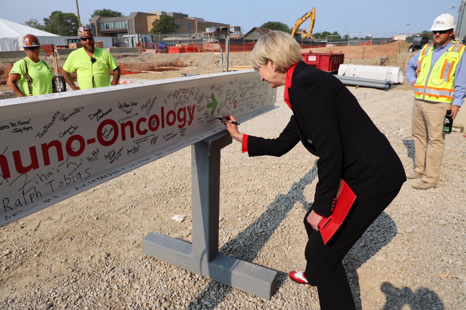 Beam-topping ceremony highlights new opportunities for Ohio State ...