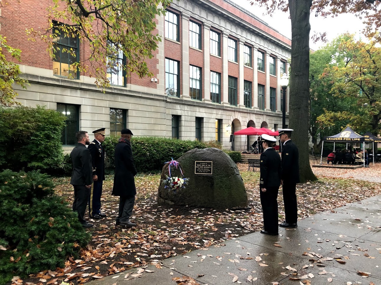 Rock Ceremony begins weekend honoring veterans