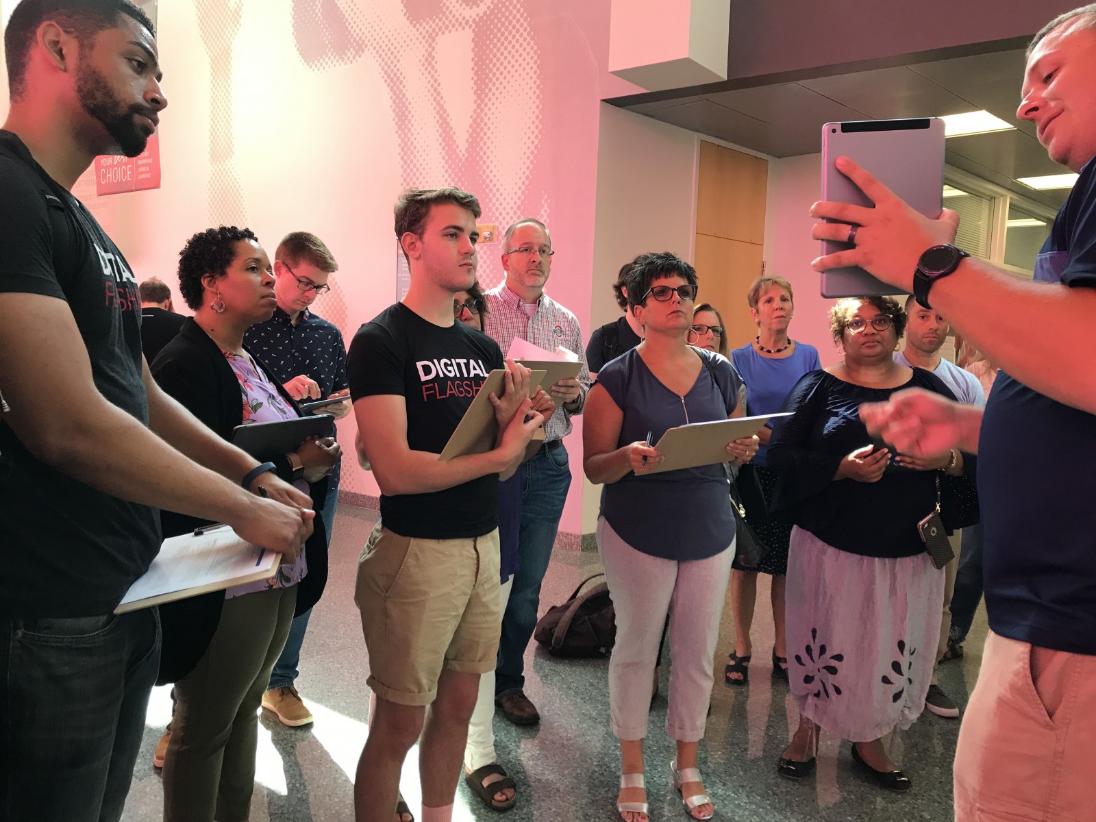 South-Western City School teacher Josh Doran presents app developed at ...