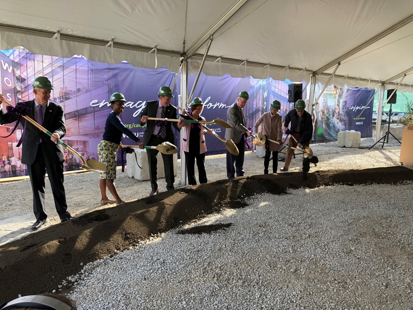 Construction officially underway for new WOSU headquarters