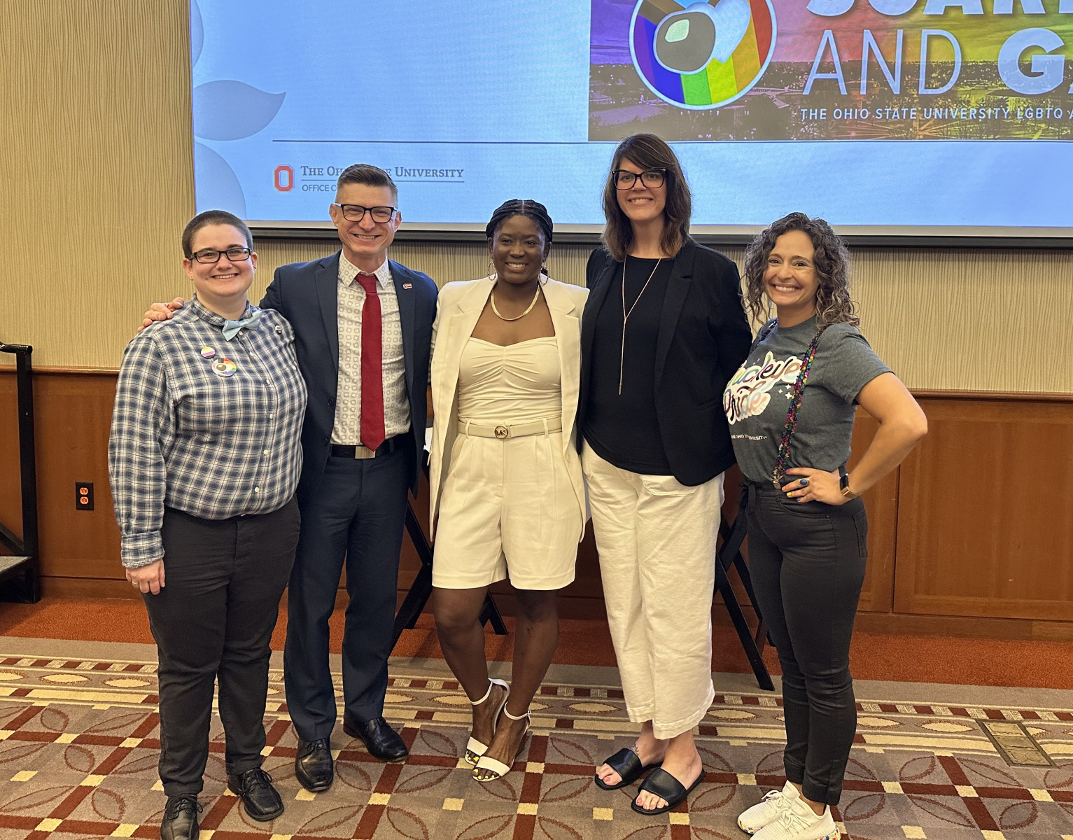 2023 Pride Brunch speakers (L to R) Ari Grubaugh, Danny Glassman, Tina ...