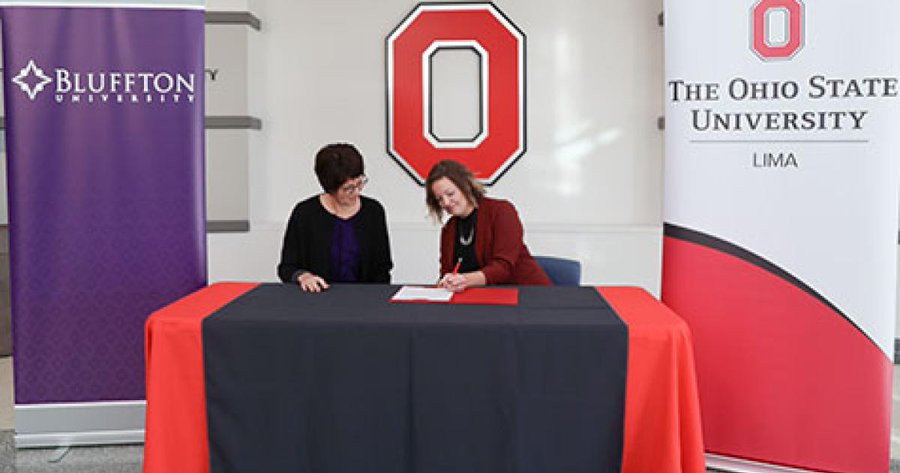 Ohio State Lima, Bluffton University announce partnership