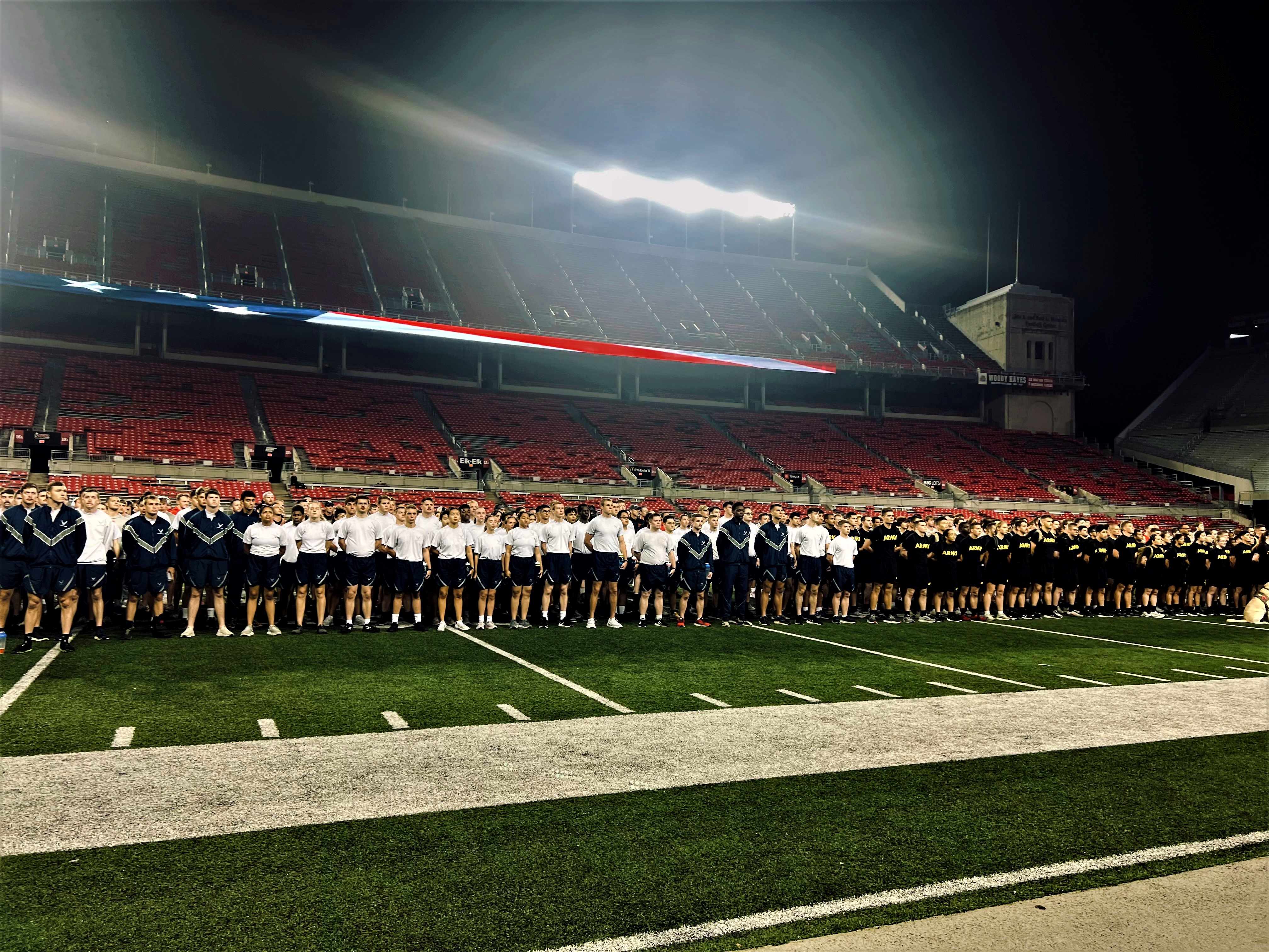 Ohio State community joins stair climb to honor 9/11