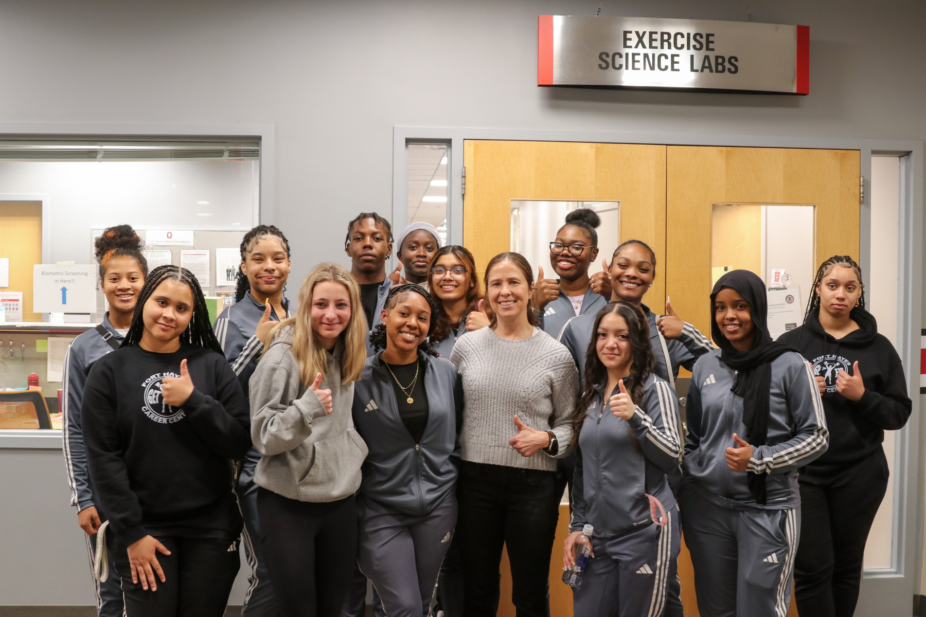 Ohio State’s exercise science program hosts Columbus high school students