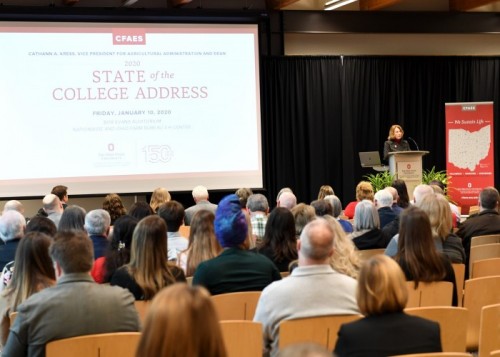 CFAES dean addresses challenges and opportunities facing college